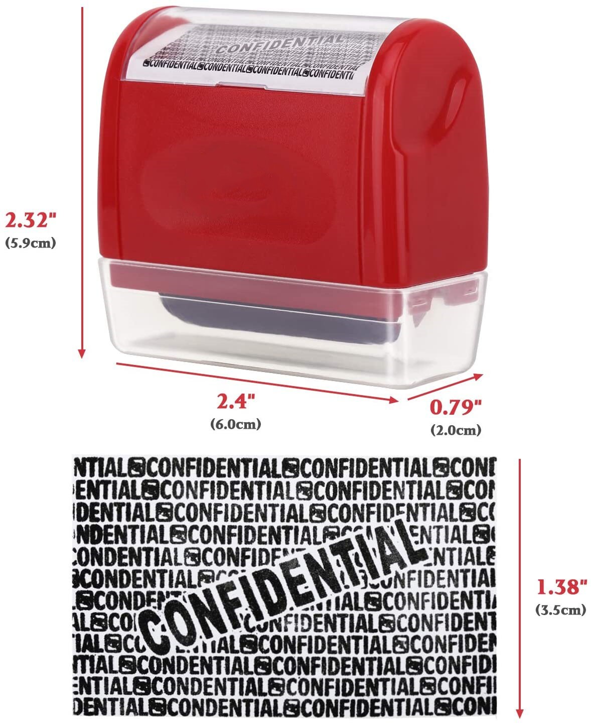 Rolling Identity Theft Guard Stamp - ID Theft Roller Stamp - Etsy