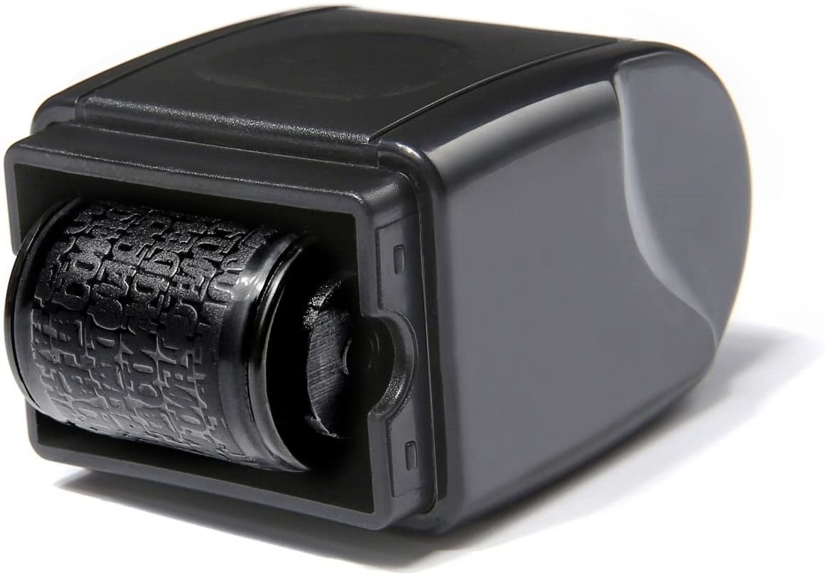 Identity Theft Protection Roller Stamp - Designed for Secure ...