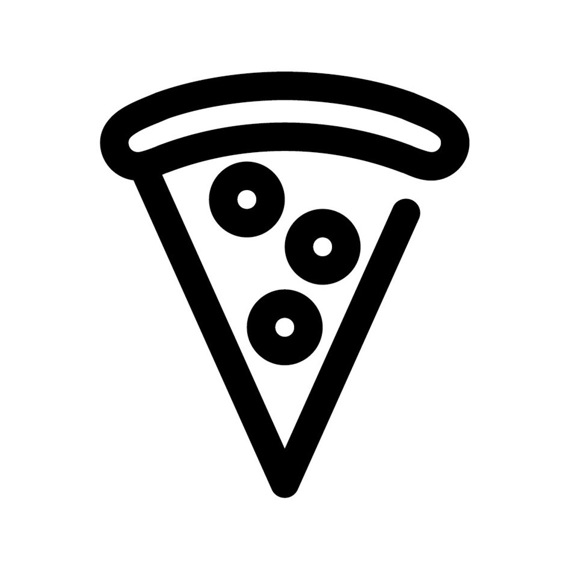 Pizza Stamp Pizza Mini Self Inking Stamp Pizzapizza - Etsy