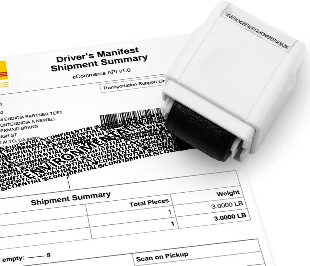 Identity Theft Protection Roller Stamps for Secure ID Blockout, Privacy ...