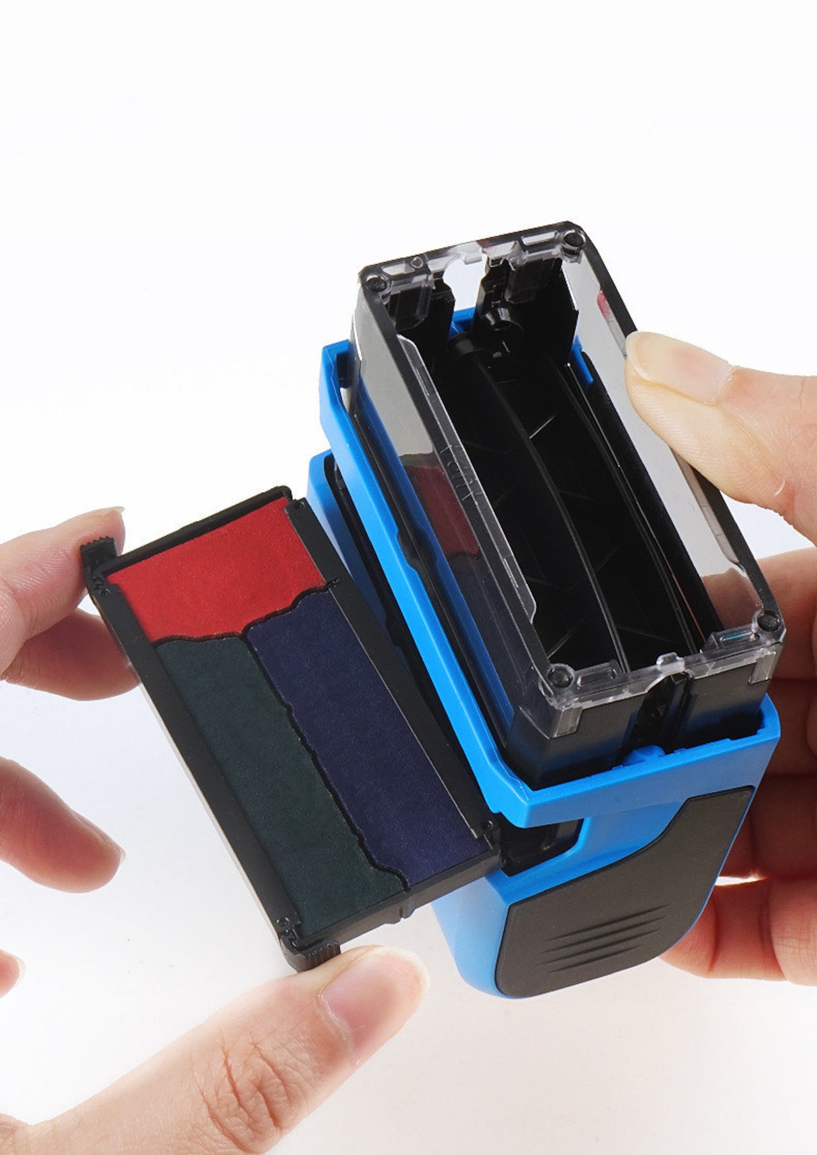 Multicolor Stamp, Custom Stamp With 2 or 3 Ink Color, Personalized ...