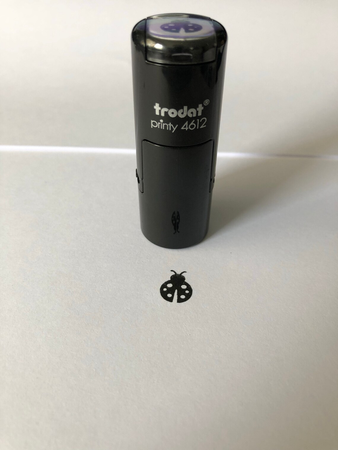 Ladybug Self Inking Stamp, Ladybug Rubber Stamp - Etsy