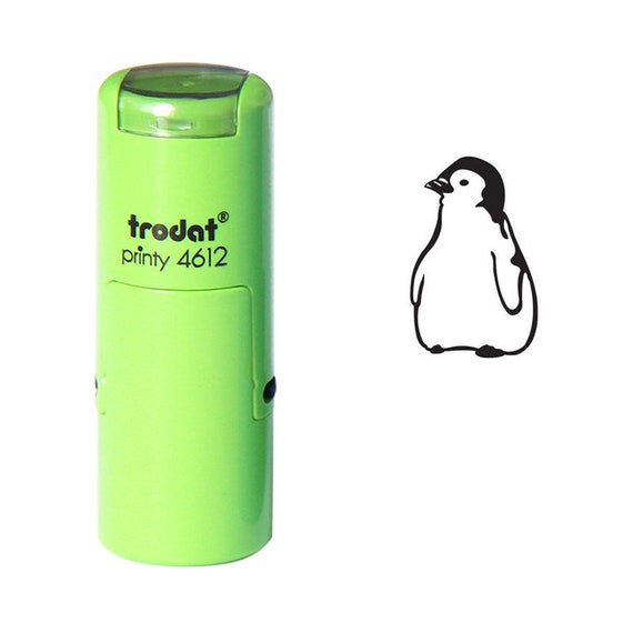 Penguin Stamp - Etsy