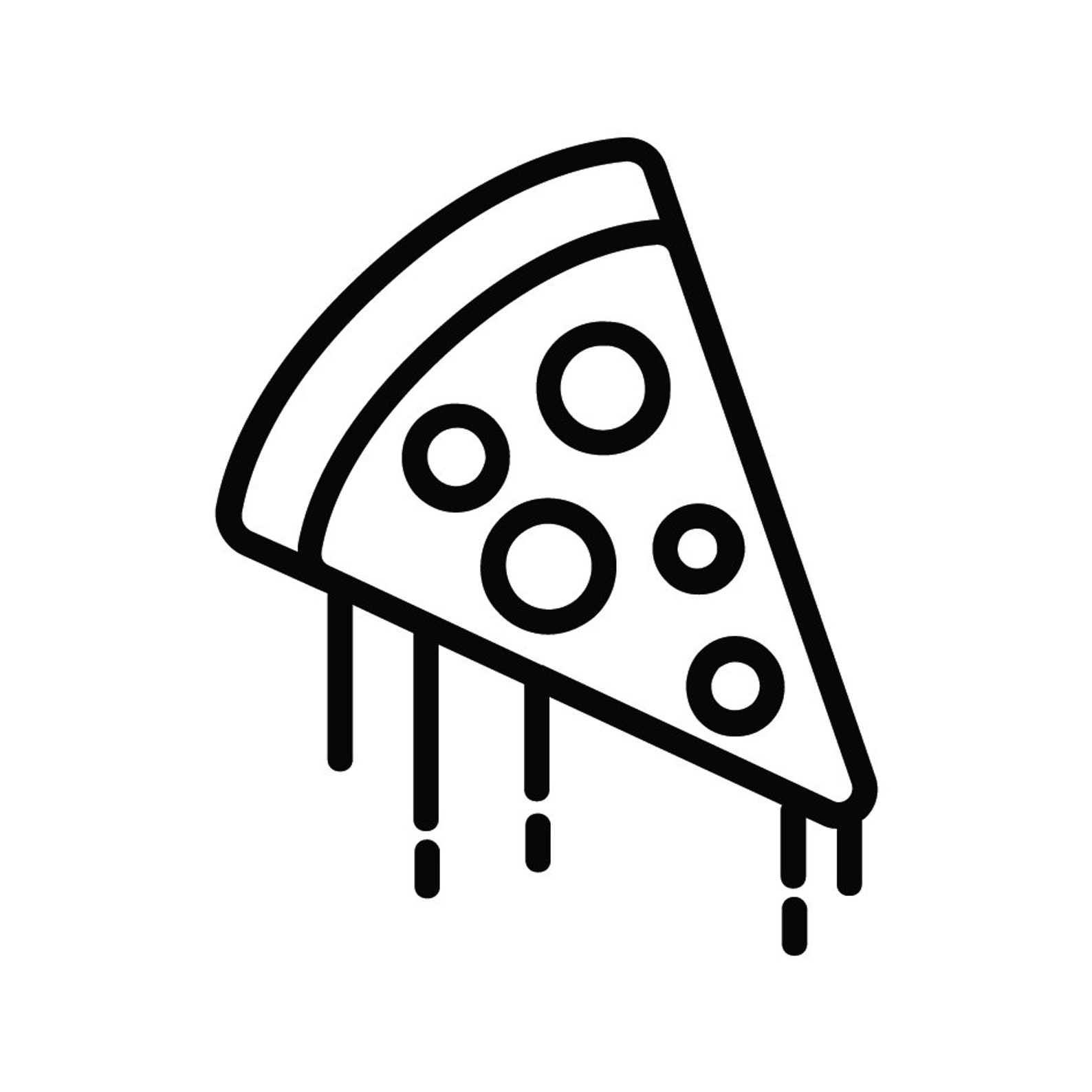 Pizza Stamp, Pizza Mini Self Inking Stamp, Pizza,pizza Slice.pizza ...