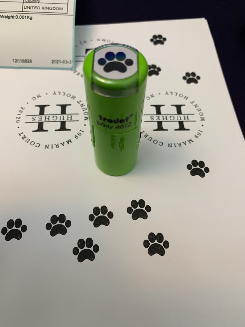 Paw Stamp - Etsy