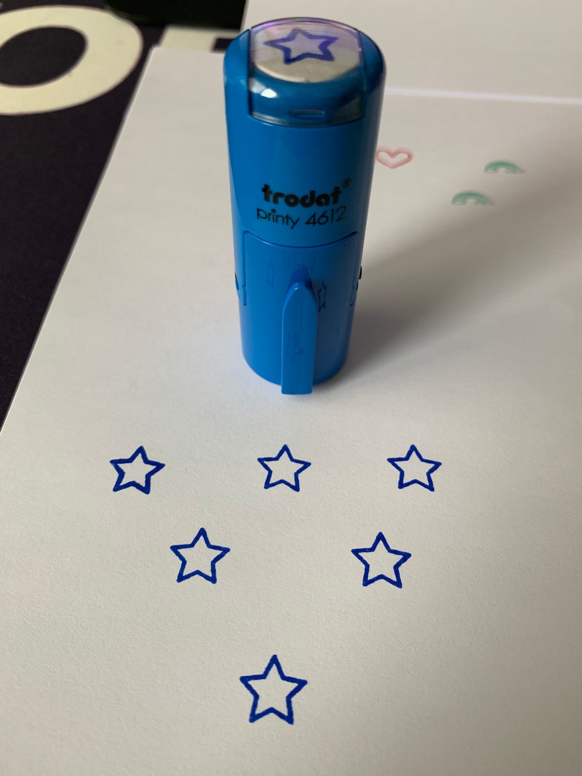 Star Stamp Star Self Inking Stamps | Etsy