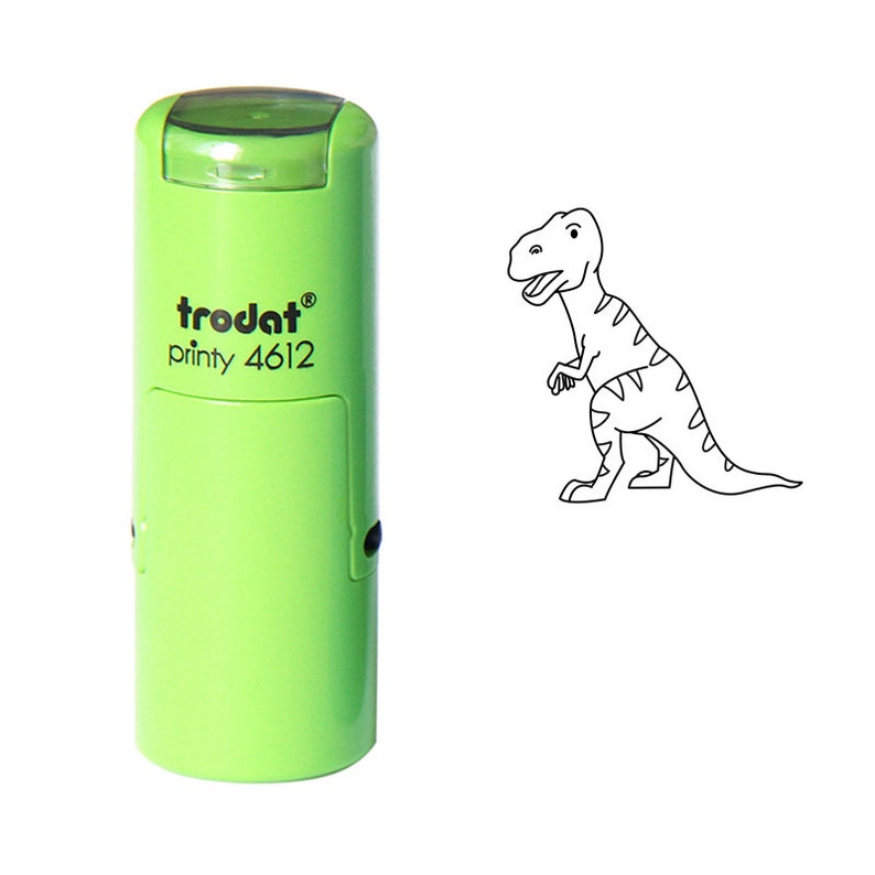 T Rex Stamp - Etsy