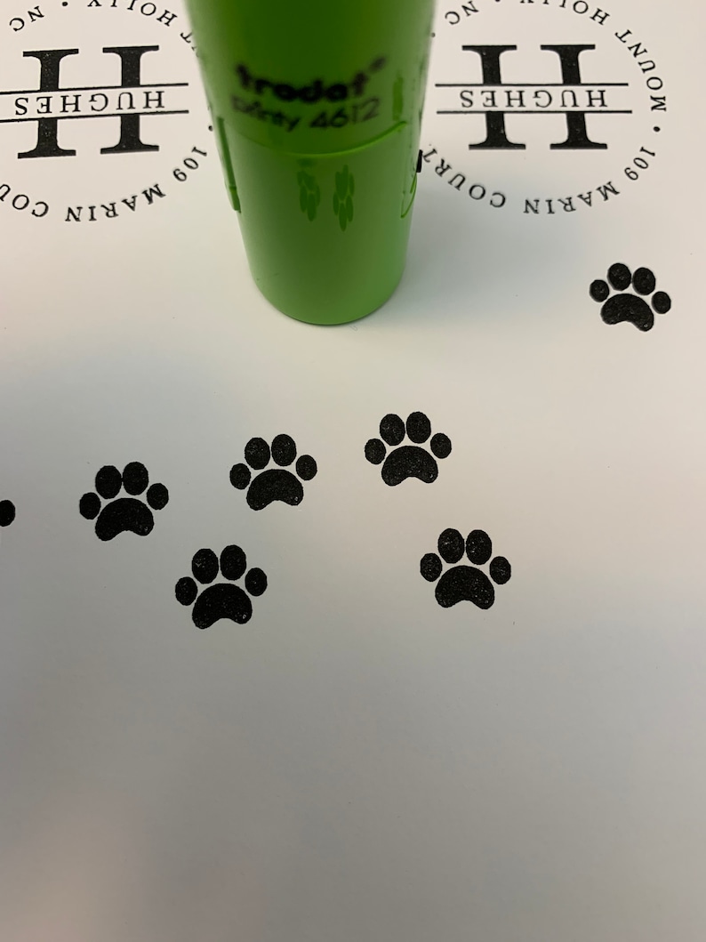 Paw Stamp - Etsy