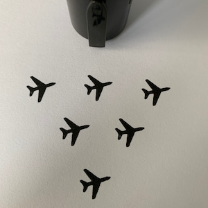 Plane Self Inking Stamp, Plane Rubber Stamp - Etsy