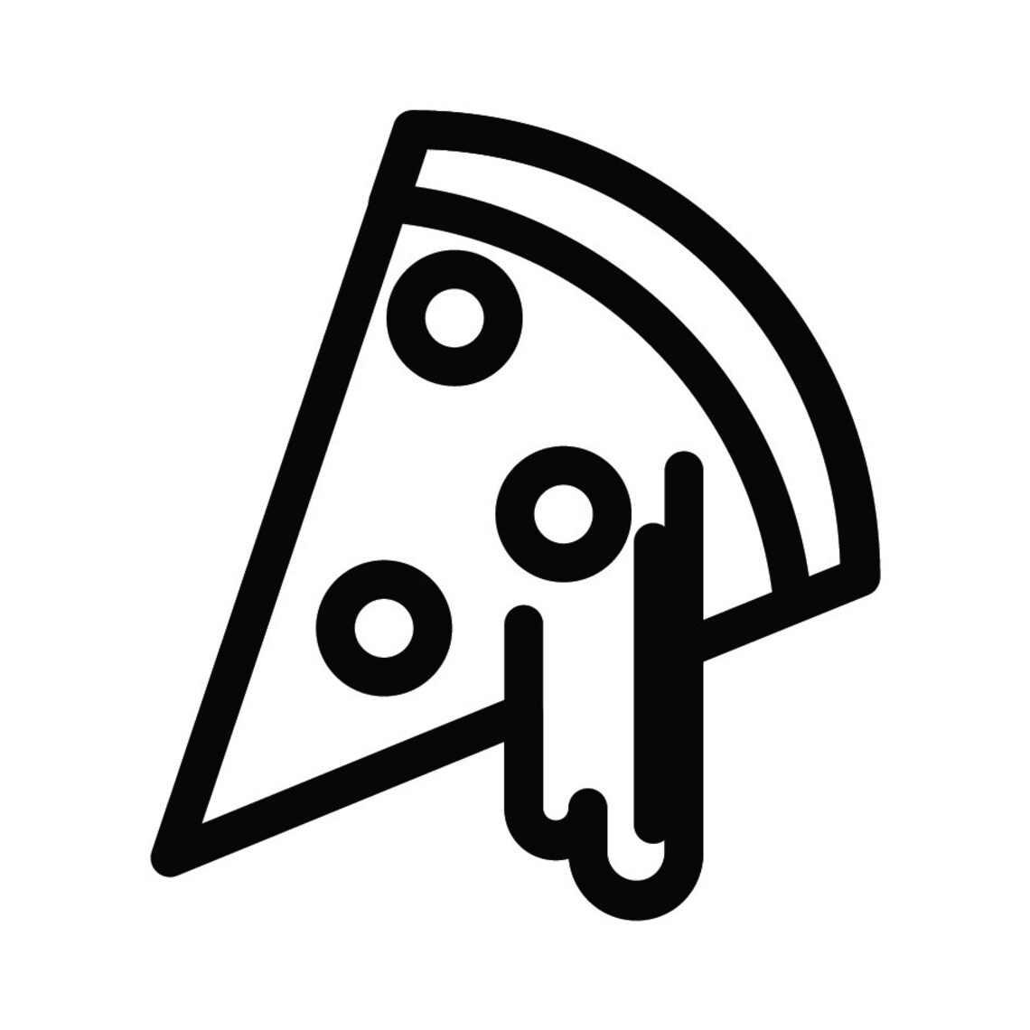 Pizza Stamp Pizza Mini Self Inking Stamp Pizzapizza - Etsy