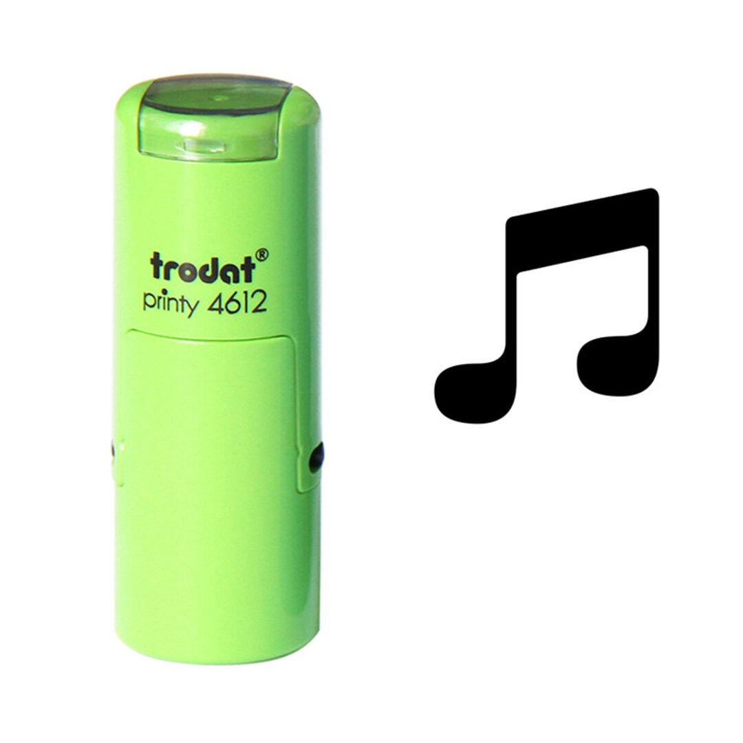 Musical Notes Stamp - Etsy