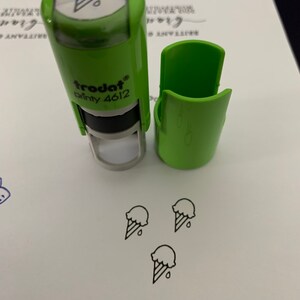 Ice Cream Stamp - Etsy