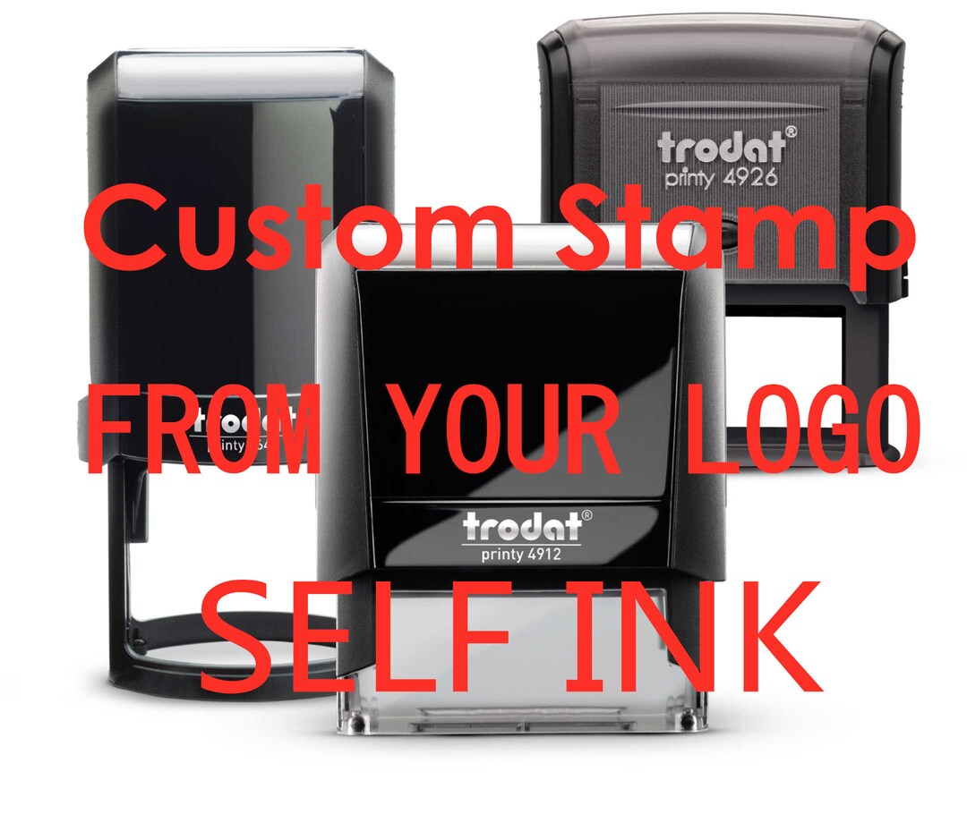 Custom Logo Stamp for Your Small Business, Etsy Shop, Custom Logo Stamp ...