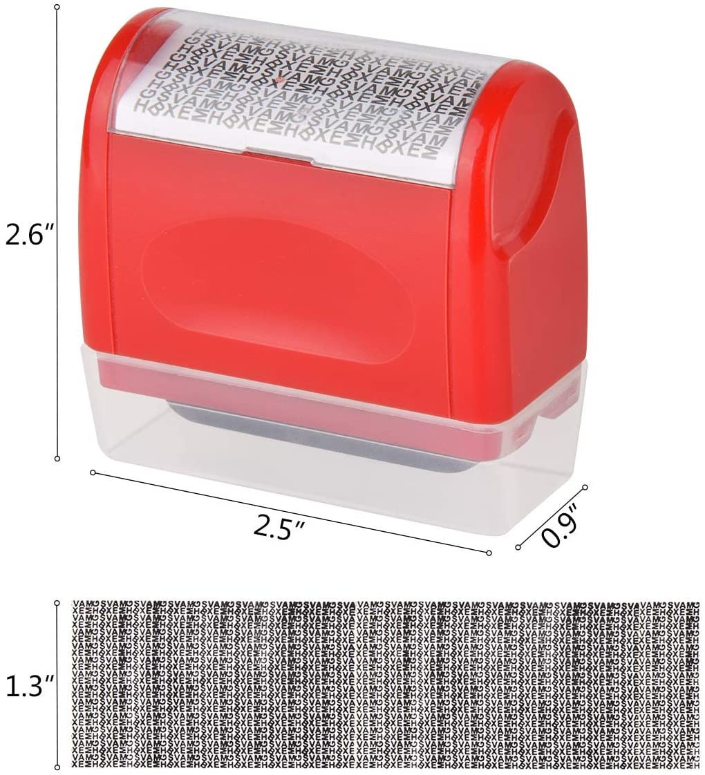 Roller Stamp Identity Theft Stampperfect for Privacy - Etsy