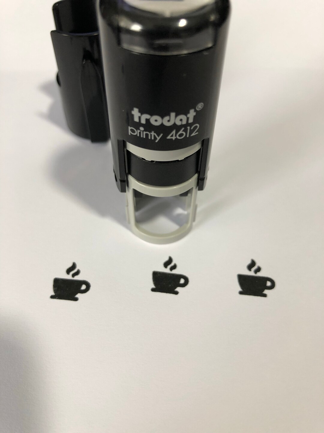 Coffee Self Inking Stamp, Coffee Rubber Stamp, - Etsy