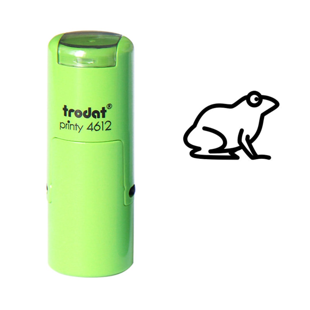 Frog Stamp - Etsy