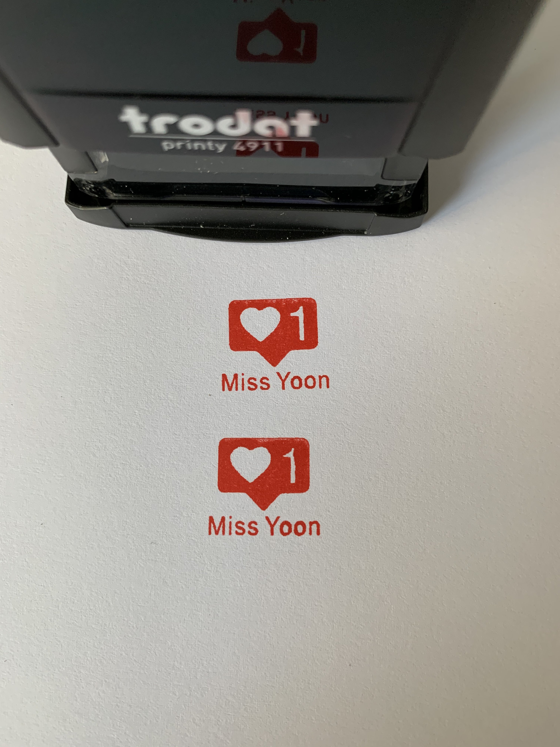 Teacher Stamp Self Inking Custom Teacher Stamp Personalized | Etsy