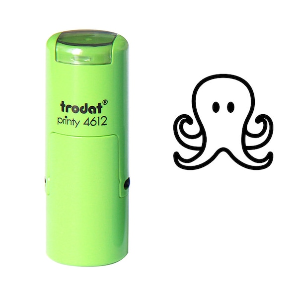 Octopus Stamp - Etsy