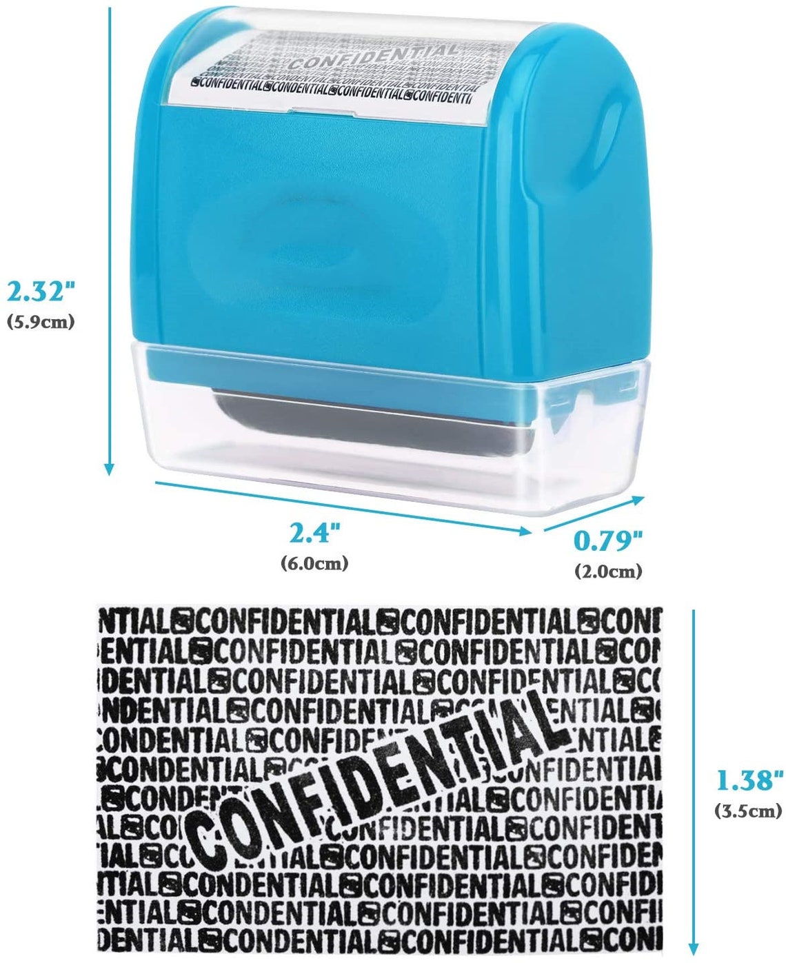 Identity Theft Protection Roller Stamp - Anti Theft Prevention Stamps ...
