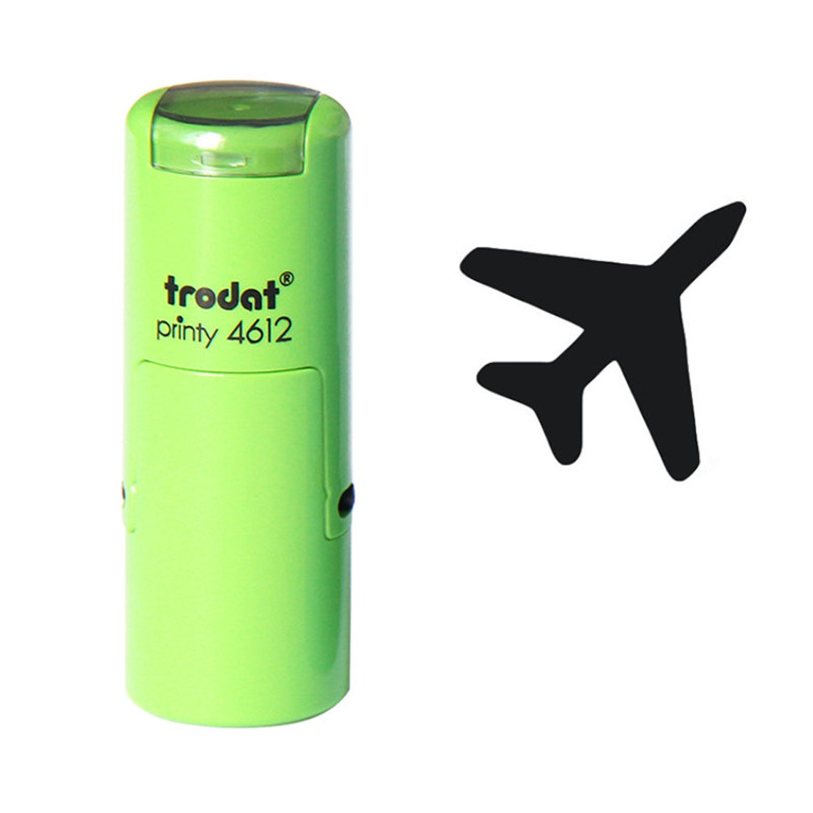 Plane Stamp Airplane Stamp Plane Rubber Stamp | Etsy