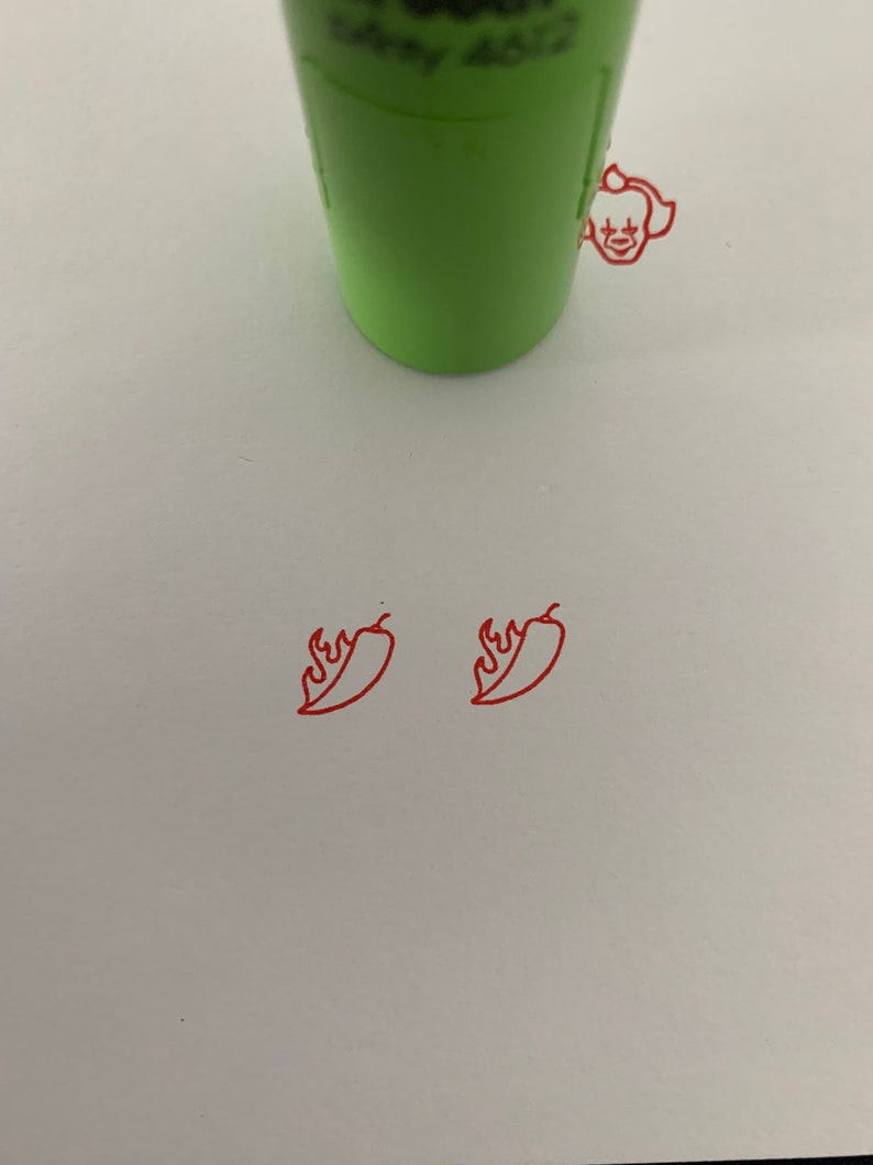 Chili Pepper Stamp - Etsy