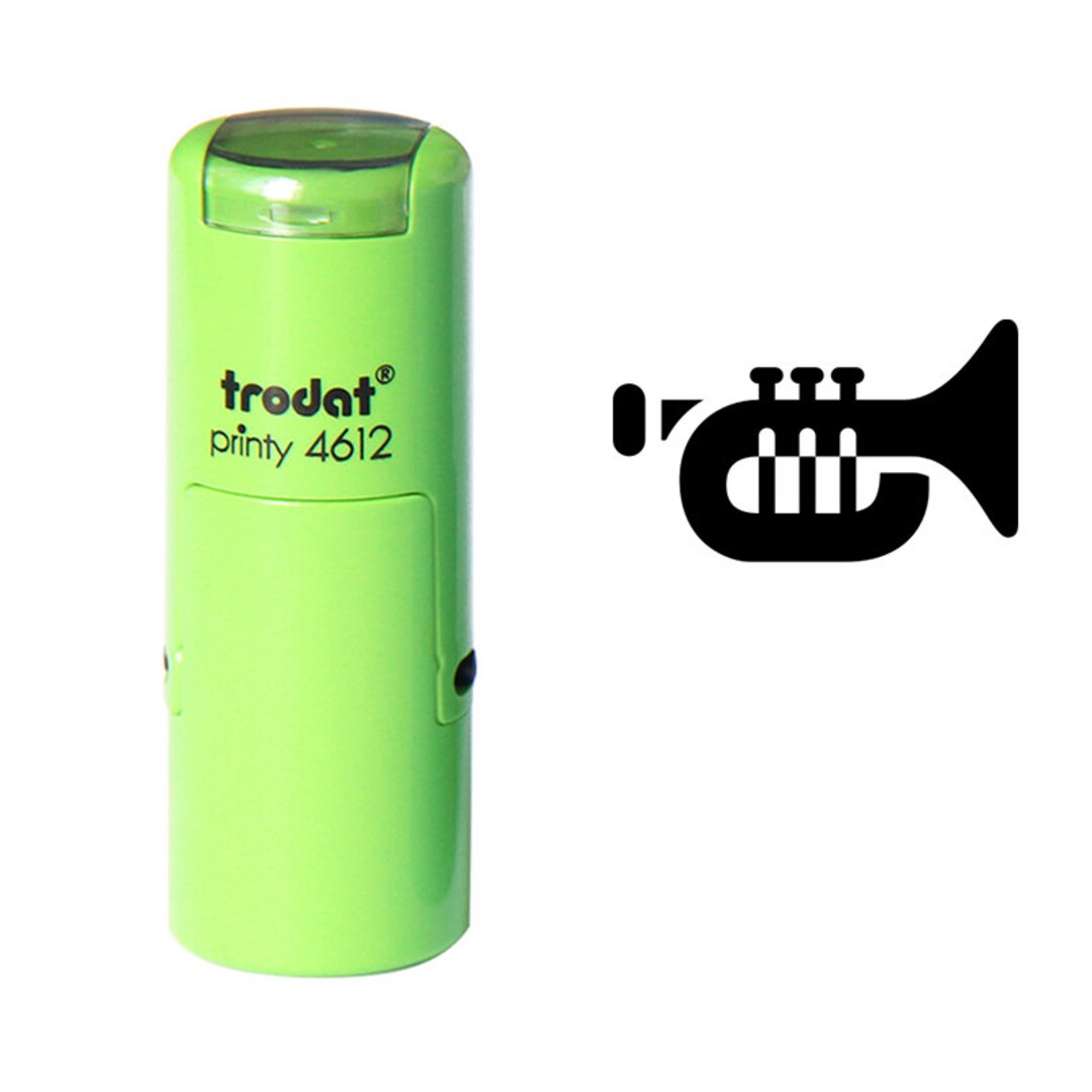 Trumpet Stamp - Etsy
