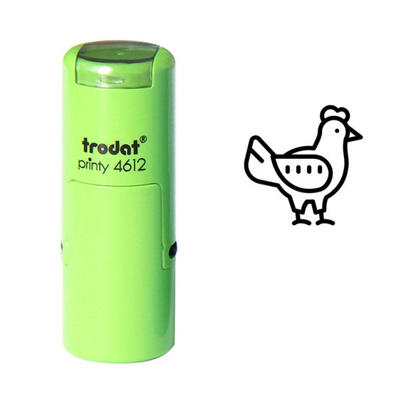 Chicken Stamp | Etsy