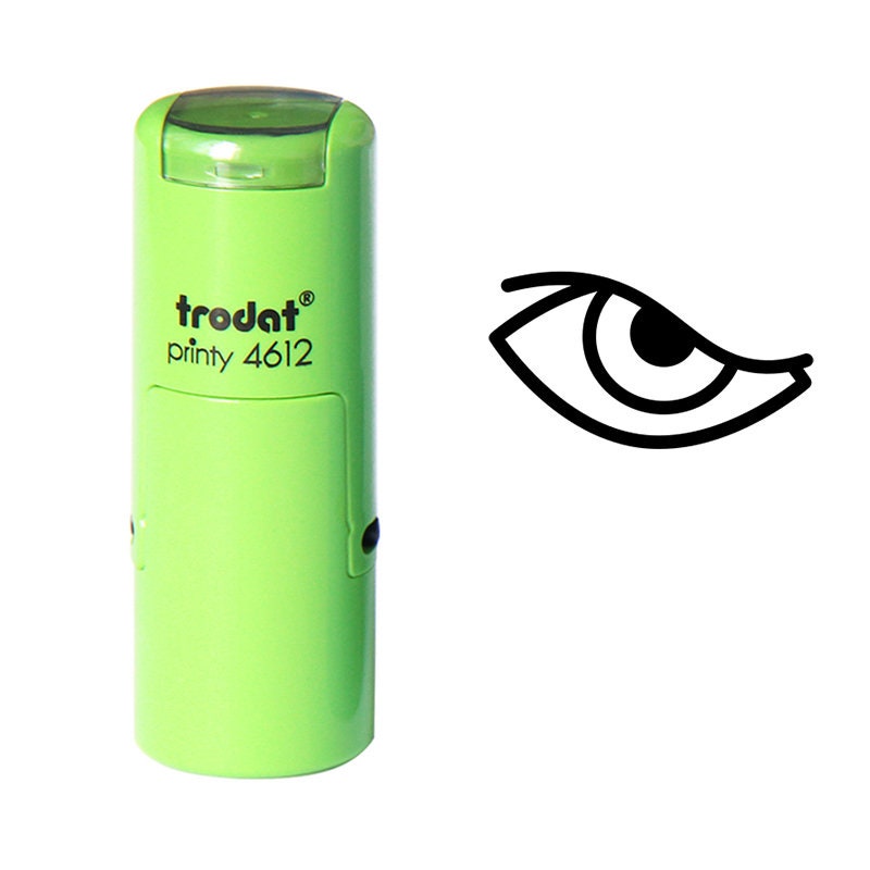 Eye Rubber Stamp - Etsy