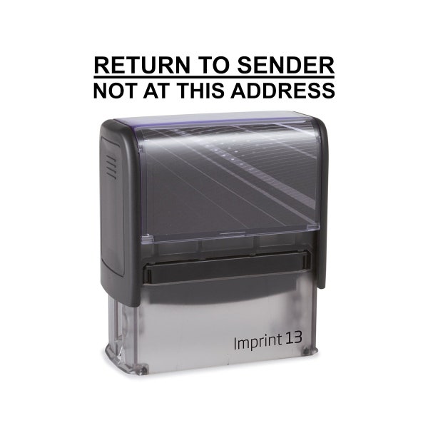 Return to Sender Not at Address - Etsy Australia