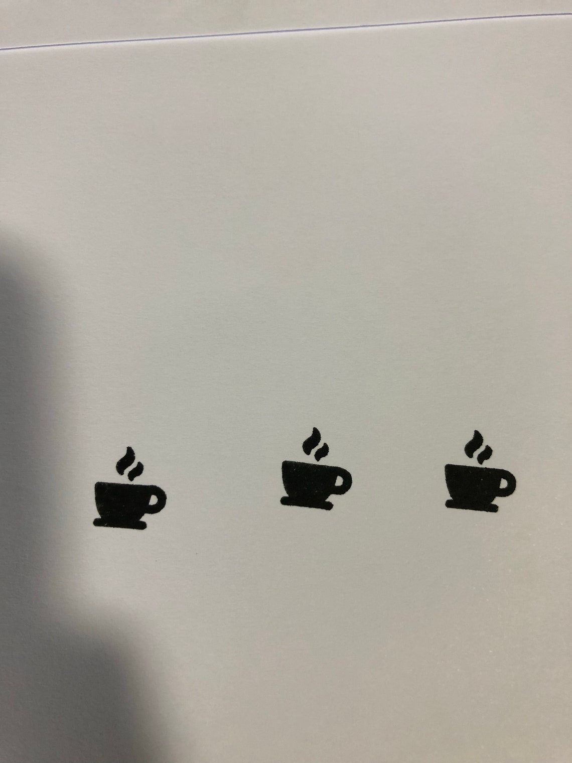 Coffee Self Inking Stamp, Coffee Rubber Stamp, - Etsy