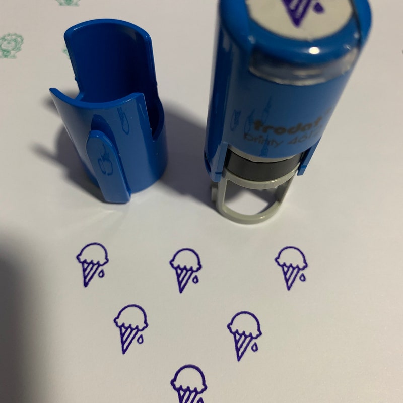 Ice Cream Stamp - Etsy