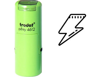 5mm Lightning Bolt Metal Design Stamp Supply Guy Stamp SGCH-62 - Etsy
