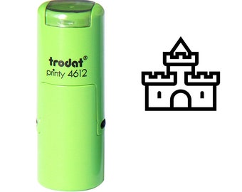 Castle With Drawbridge 589P Beeswax Rubber Stamps Unmounted, Cling ...