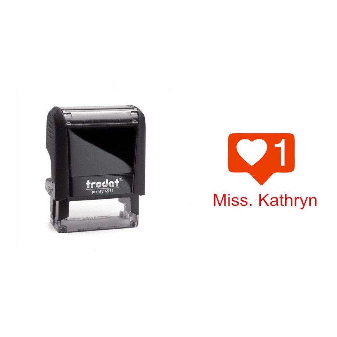 Teacher Stamp Self Inking Custom Teacher Stamp Personalized | Etsy