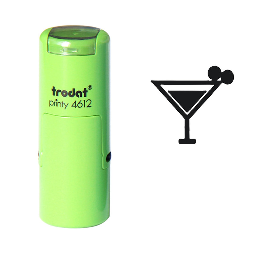 Cocktail Stamp - Etsy