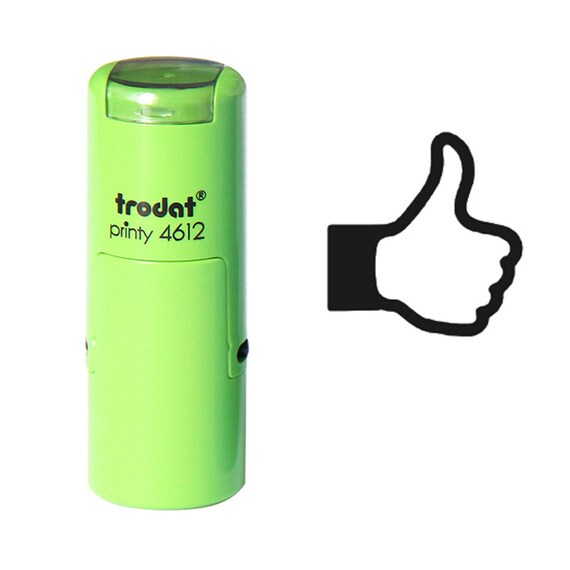 Thumb up Stamp | Etsy