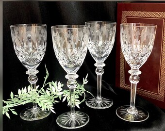 Queen Rogaska Wine Glasses - Etsy