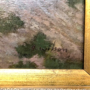 Wilson Oil Painting / Original Landscape Painting / Wilson - Etsy