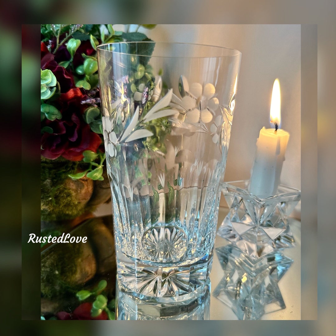 Rogaska Country Garden Highball Glass / Miller Rogaska Highball ...