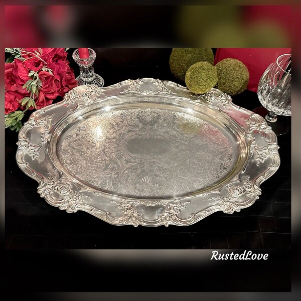 Towle Silver Tray - Etsy