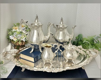 Baroque by Wallace Silver Plate Tea Pot 282 - Etsy