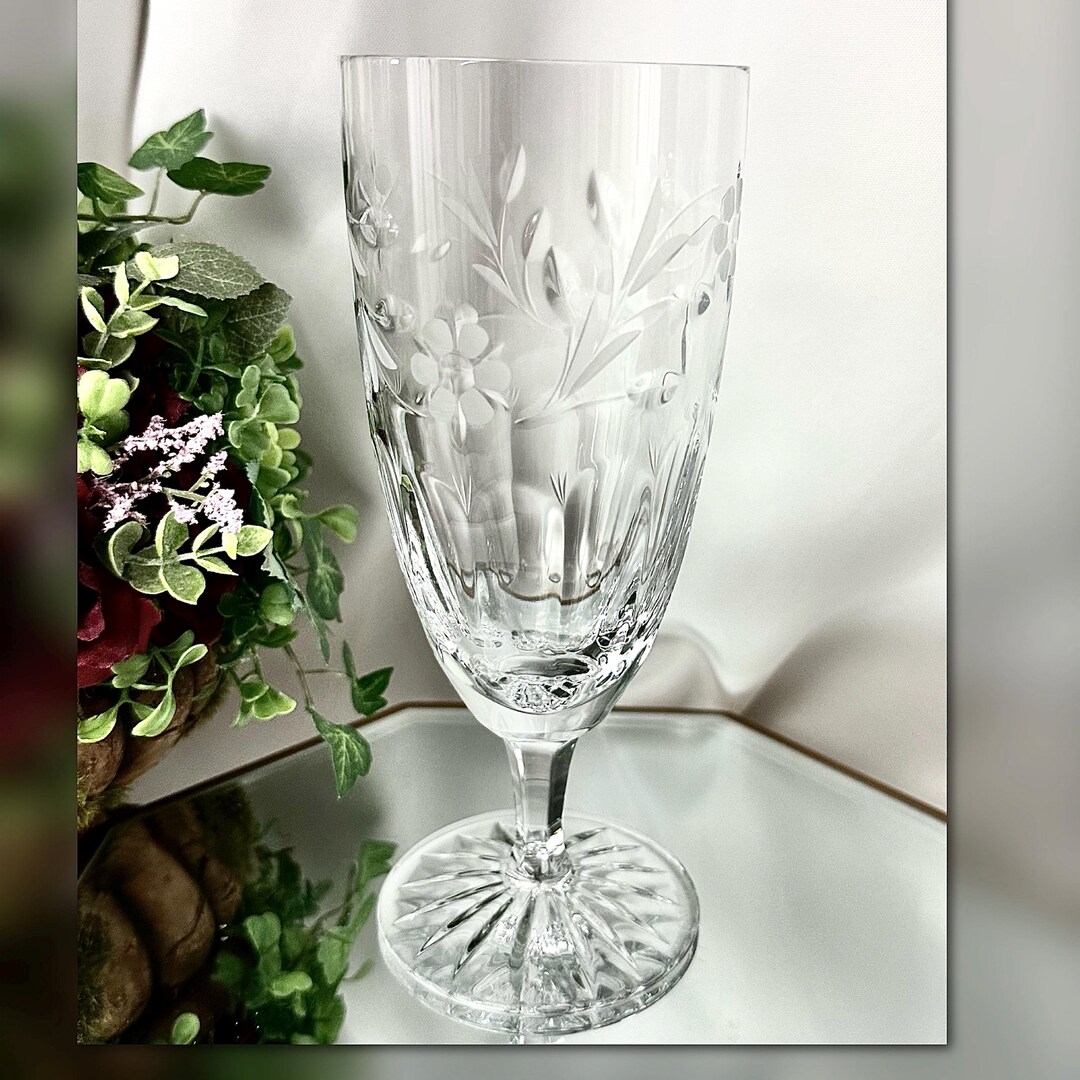 Rogaska Country Garden Ice Tea Glass / Miller Rogaska Ice Tea Glass ...