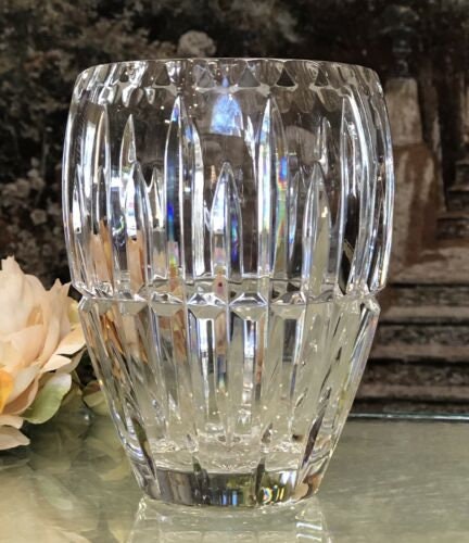 Crystal Vases / Vintage Cut Glass / Cut Crystal / Flower Vases - Etsy