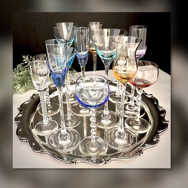 Colored Glass Dinner Plate - Etsy