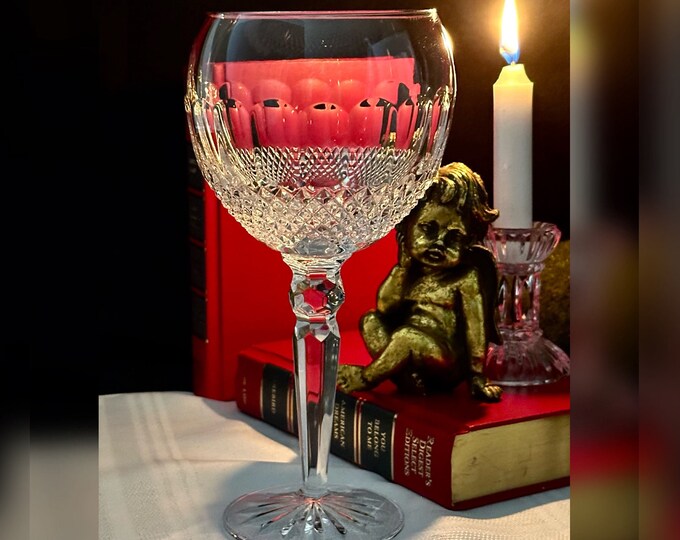 Waterford Crystal Colleen Encore cut Foot Water Goblet / Waterford ...