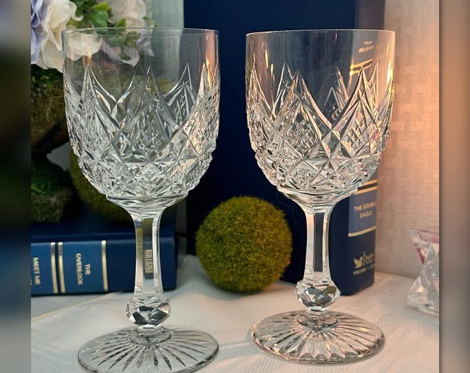 Baccarat Crystal Colbert Wine Glasses / Vintage Baccarat Port Wine ...