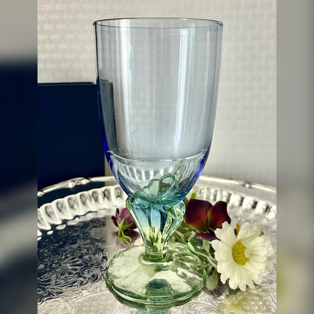 Bormioli Rocco Bahia Ice Tea Cooler / Blue & Green Vintage Bahia Ice ...