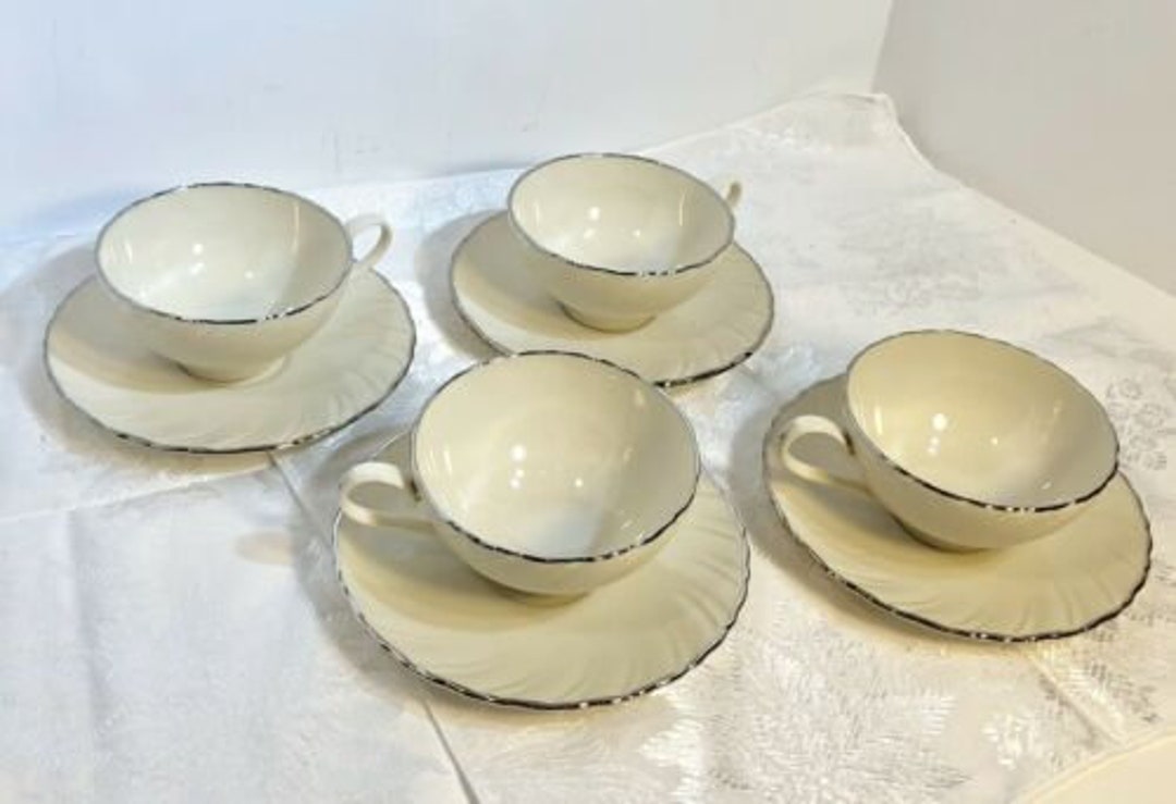 Vintage Lenox Weatherly Serving Dish / Cups and Saucer Sets / Lenox ...