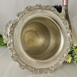 Champagne Bucket / Oneida Silver Plated Ice Bucket / Vintage Silver ...