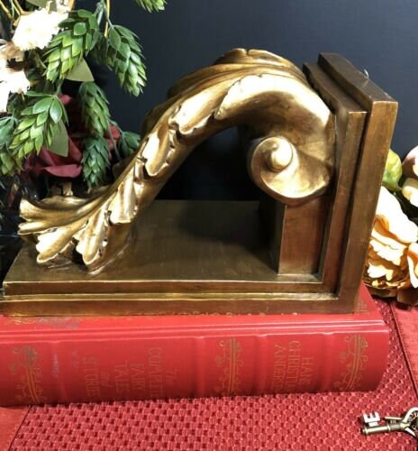 Decorative Corbels / Gold Wall Shelves /vintage Gold wood - Etsy